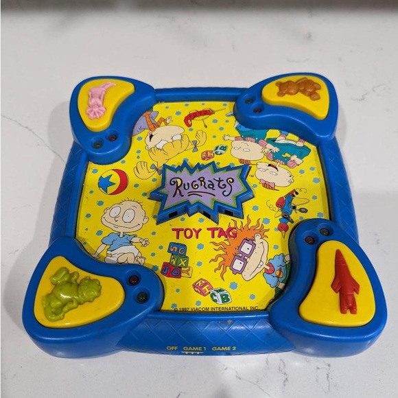 Nickelodeon | Toys | Vintage Nickelodeon Rugrats Toy Tag Tiger ...